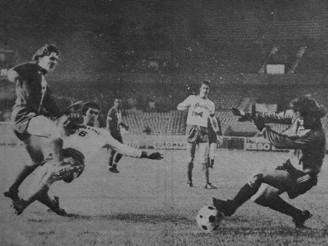 PSG - Caen 3-2, 19/03/77, Coupe de France 76-77 - Histoire du #PSG