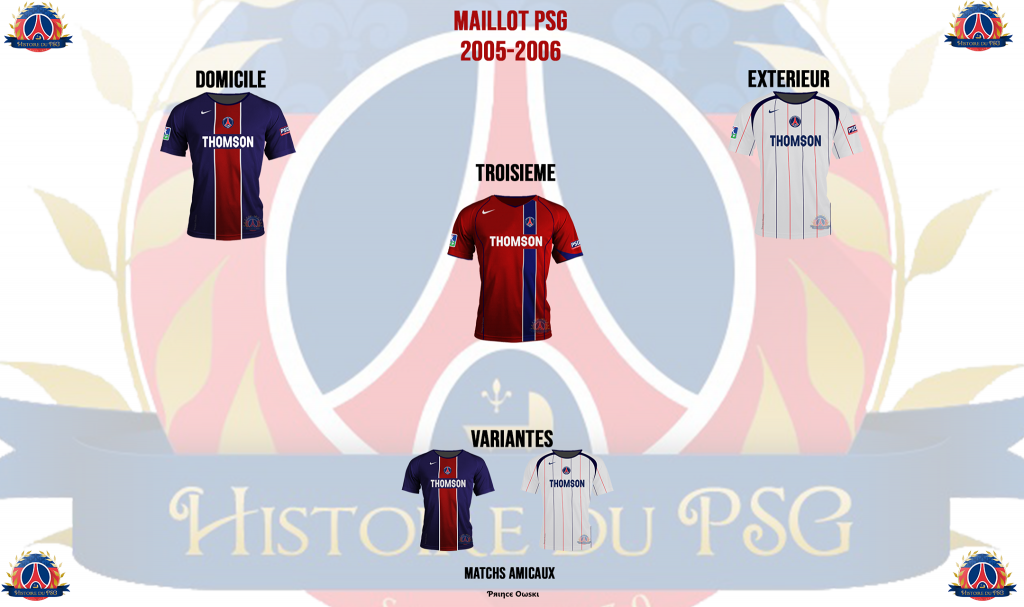 L'historique des maillots du PSG : Les années 2000 - Histoire du #PSG
