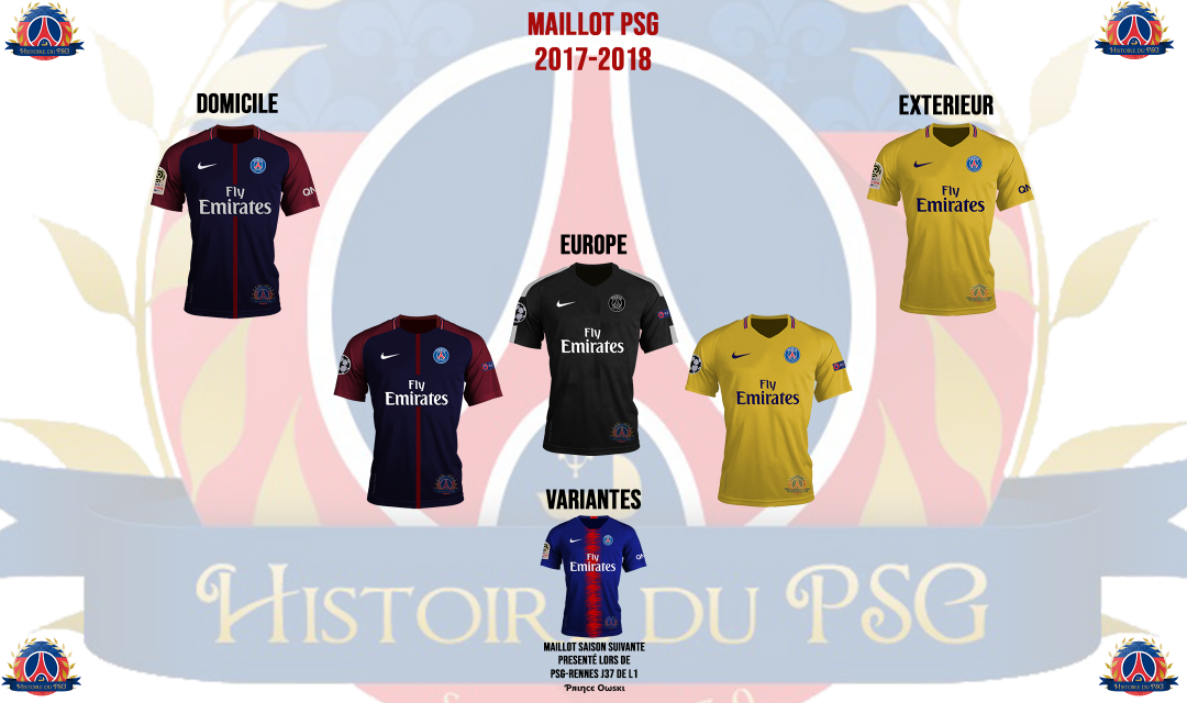 L'historique des maillots du PSG : Les années 2010 - Histoire du #PSG