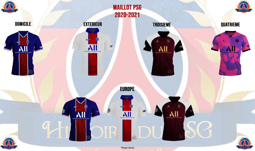 L'historique des maillots du PSG : Les années 2020 - Histoire du #PSG